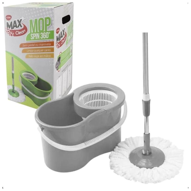 Balde espremedor mop 10,5 litros centrifuga max clean - CLINK - Balde ...