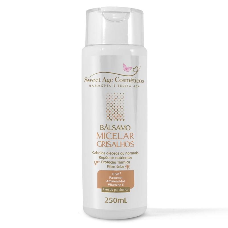 Bálsamo Grisalhos Nutrição Cabelos Oleosos e Finos - Sweet Age ...