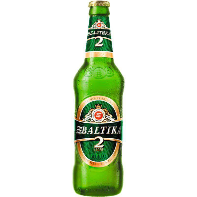 Baltika 2 Pale Lager 450ml - Cerveja - Magazine Luiza