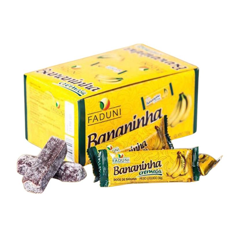 Bananinha cremosa com açúcar 30g (caixa c/24 und) - faduni - Doce de ...