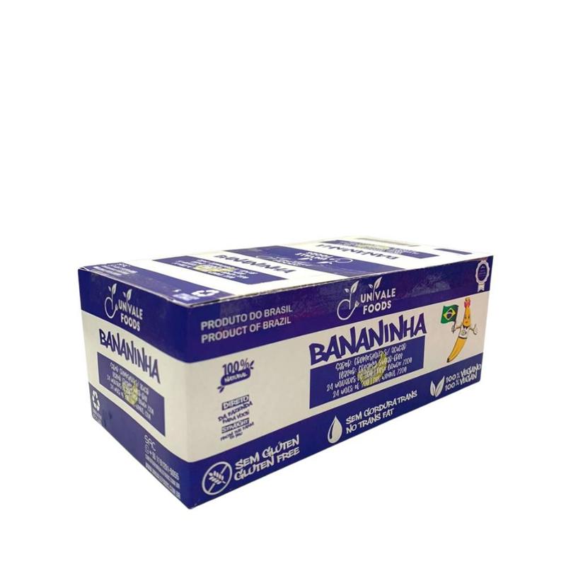 Bananinha Cremosinha Tradicional Sem Açúcar 30g Display 24UN - UNIVALE ...