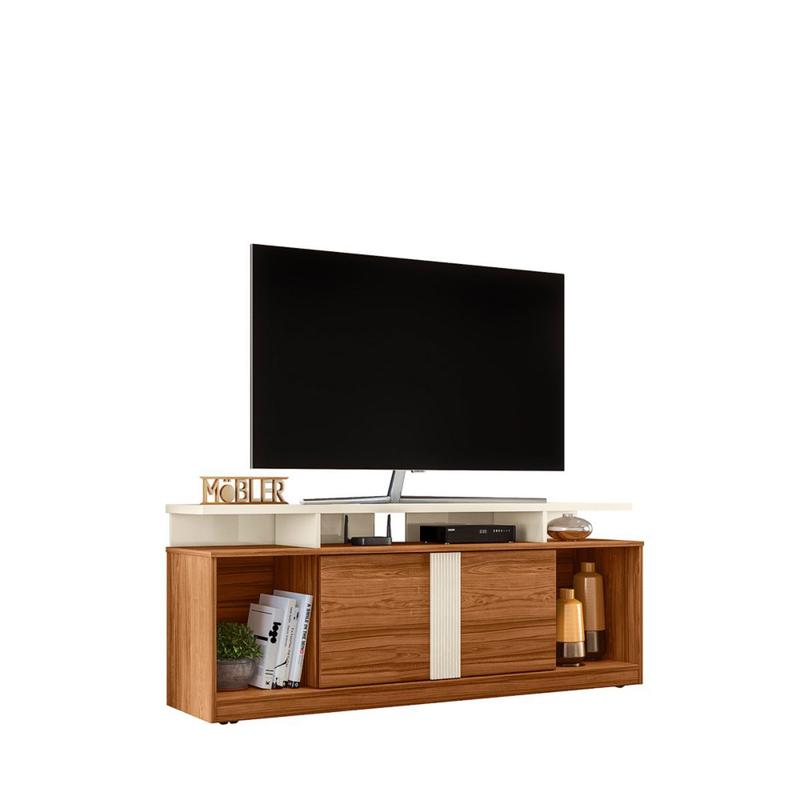 Bancada Rack Milan para TV até 65 Polegadas com 1 Porta - Cema Decor ...