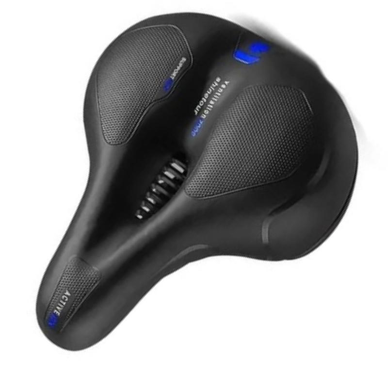 Banco de Bike Super Confortável Selim de bicicleta Vazado Mtb Com Faixa Reflexiva - Ecooda ...