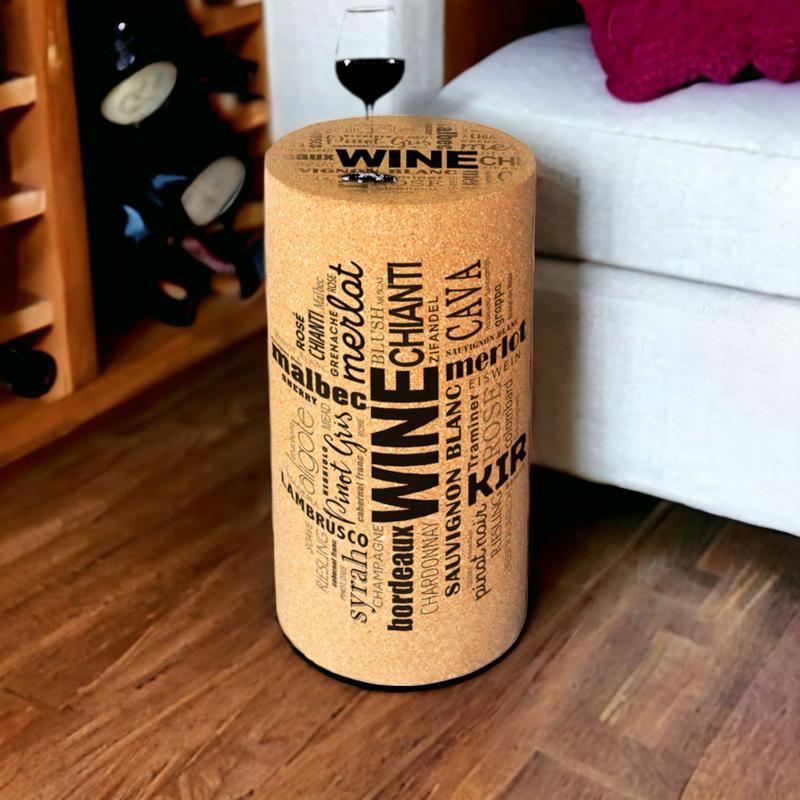 Banco Rolha Wine Castas de Uvas - Altura 50cm - RockWood - Outros ...