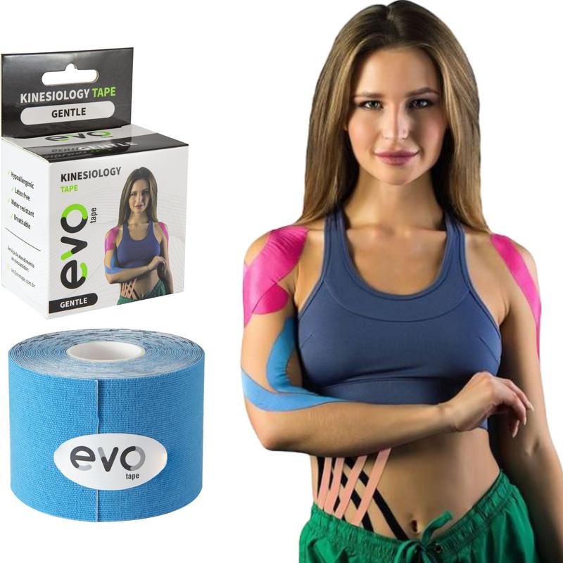 Bandagem Elástica Adesiva Fita Kinesio Tape Taping Fisioterapia ...