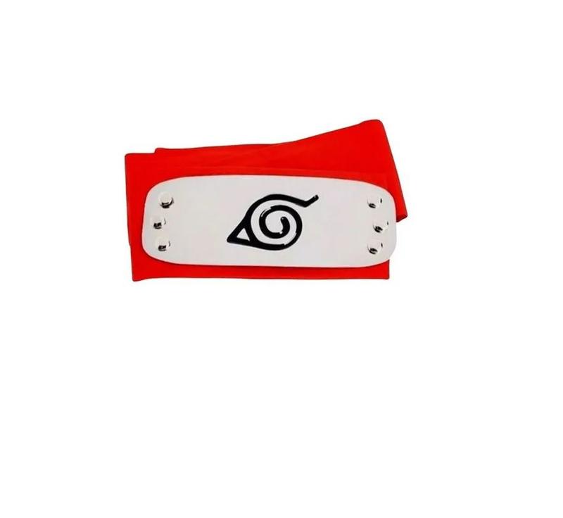 Bandana Naruto Cosplay Aldeia Folha Ninja Faixa Anime Cores - Anime ...