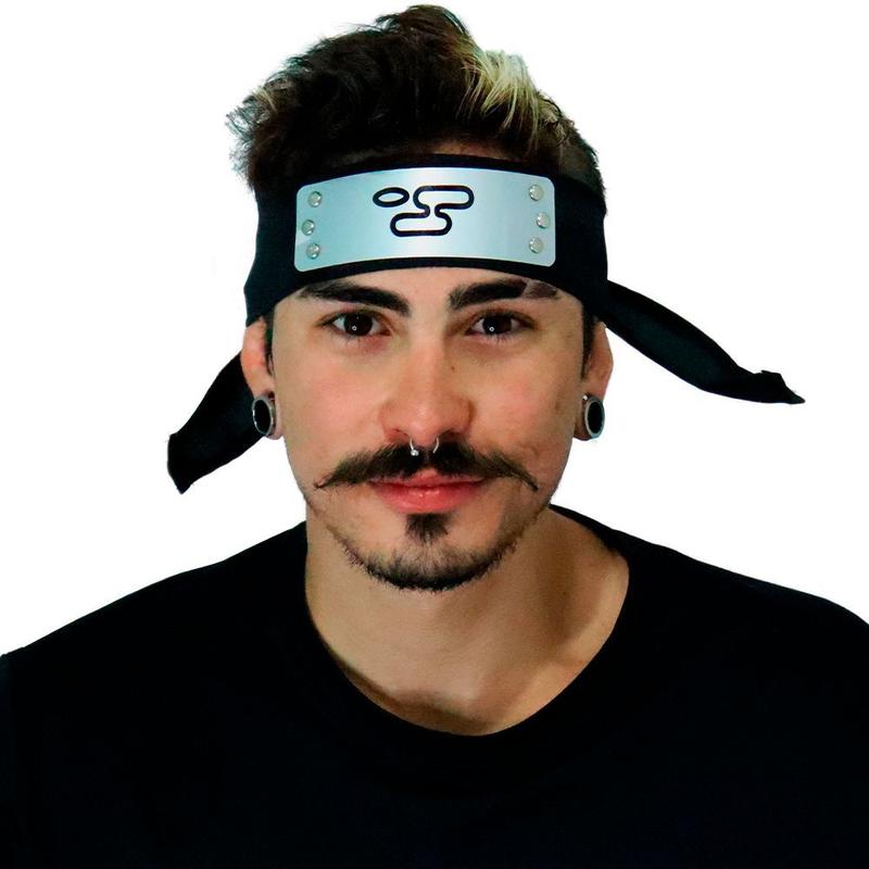 Bandana Naruto Vila da Nuvem Cee Faixa Ninja Premium Cosplay - Geeks ...