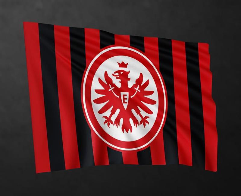 Bandeira do Time Eintracht Frankfurt 90cmx150cm - PRESENTE-BRINDE - Bandeiras - Magazine Luiza