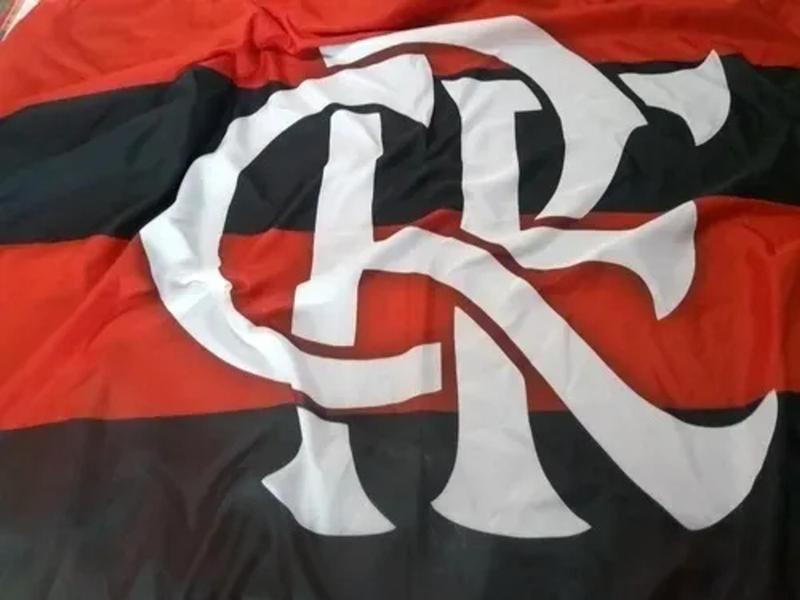 Bandeira Flamengo Fundo Listrado 1x1 45m Seriarte Digital Bandeiras