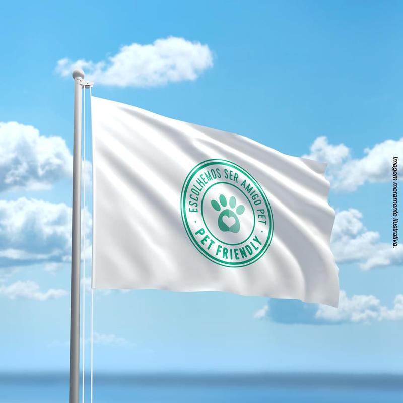 Bandeira Pet Friendly 2 - PRESENTE-BRINDE - Bandeiras - Magazine Luiza