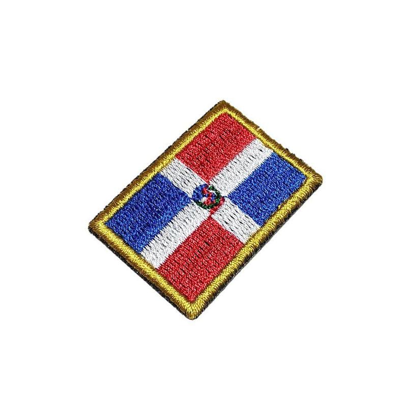 Bandeira República Dominicana Patch Bordado Para Uniforme - Br44 ...