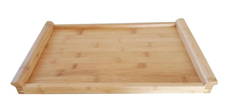 Bandeja Bambu Retangular Com Alças 40X27Cm FWB - Bandejas - Magazine Luiza