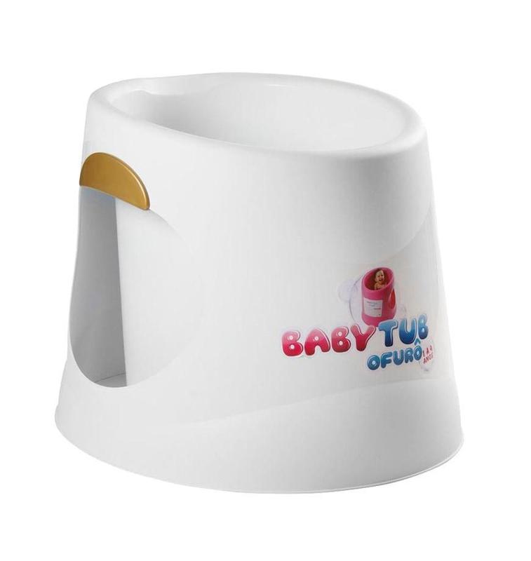 Banheira Babytub Ofurô 1 A 6 Anos Branco - Baby Tub - Ofurô para Bebê ...