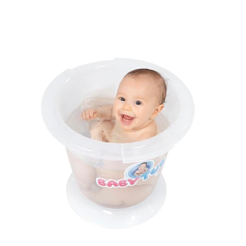 Banheira infantil Babytub Anti Tombo 0 a 6 meses Branco - Banheira de ...
