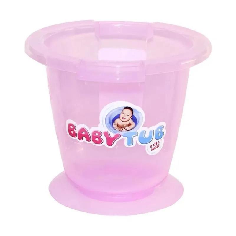 Banheira Ofuro 0 A 6 Meses Rosa Babytub - Ofurô para Bebê - Magazine Luiza