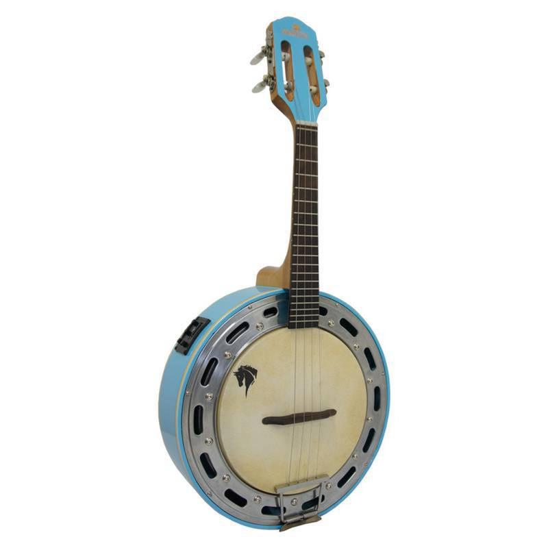 Banjo Elétrico Madeira Plywood Azul Marquês Baj88az Qmq - marques ...