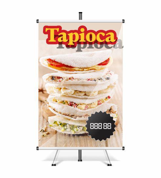 Banner Pronto Tapioca 40x60cm - Pingo Digital - Decoração de Festa ...