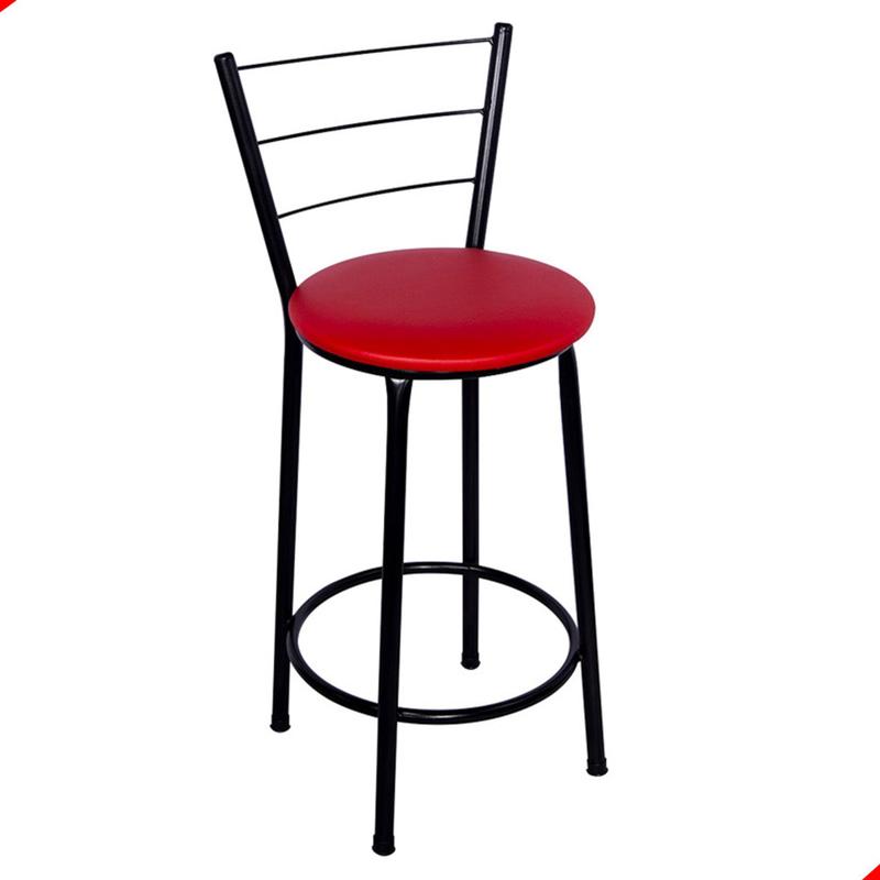 Banqueta Itália Premium de 60cm: Conforto Anatômico & Design Elegante ...