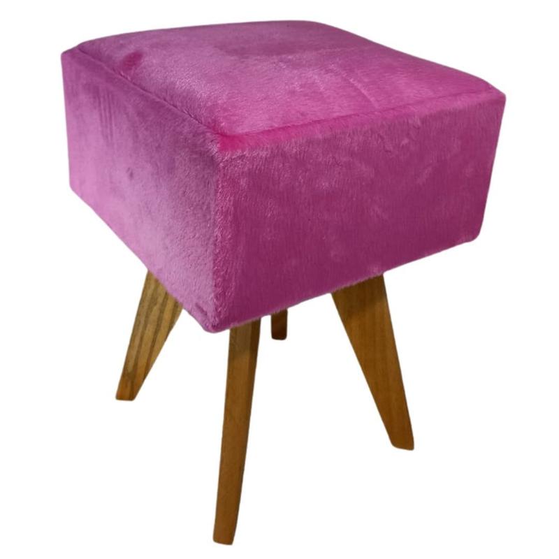 Banquinho Puff Estofado Quadrado - SEMPRE BARATO STORE - Puffs ...