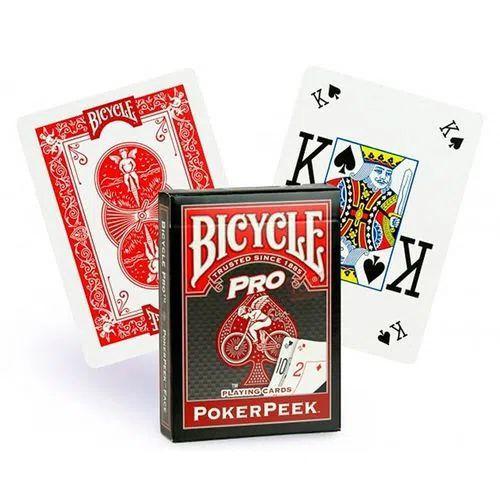 Baralho Pro Poker Peek - Bicycle - Baralho - Magazine Luiza