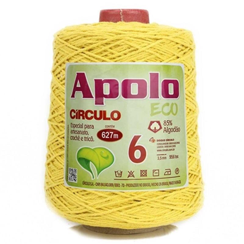 Barbante Apolo Eco 6 Fios 627 Mt Colorido 600 Gramas Circulo - Círculo ...