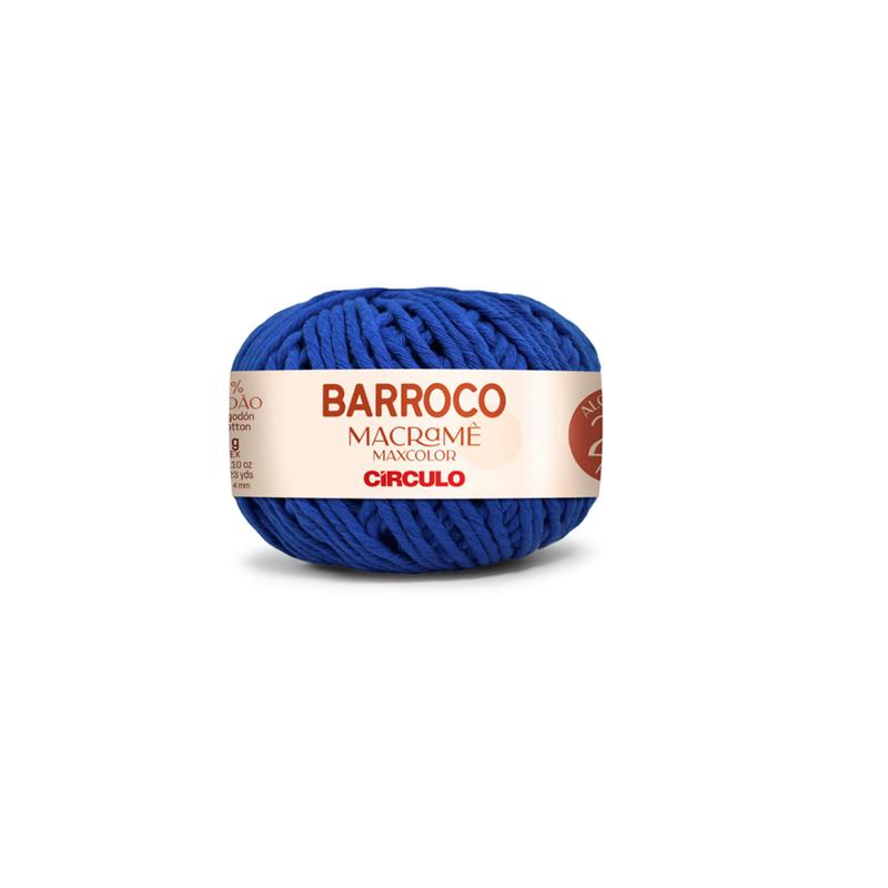 Barbante Barroco Macramê Maxcolor 24 Fios - 400g - Marca Círculo ...