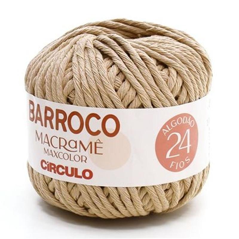 Barbante Barroco Macrame Maxcolor 24 Fios 400gms.113mts Circulo ...
