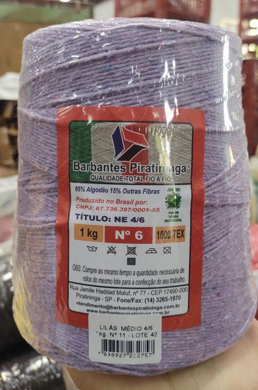 Barbantes Piratininga/Colonial 1kg várias cores Fio 6 ou 8. - Barbante ...