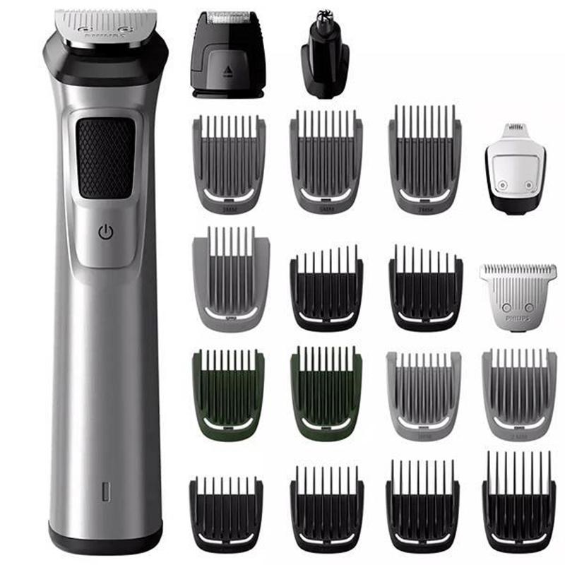 Barbeador Eléctrico Philips Multigroom Series 7000 Mg7736/15 ...