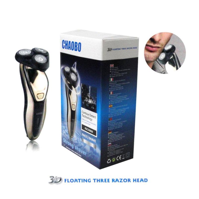 Barbeador Elétrico Classic 3 Lâminas Afeitador Recarregável - UFREE ...