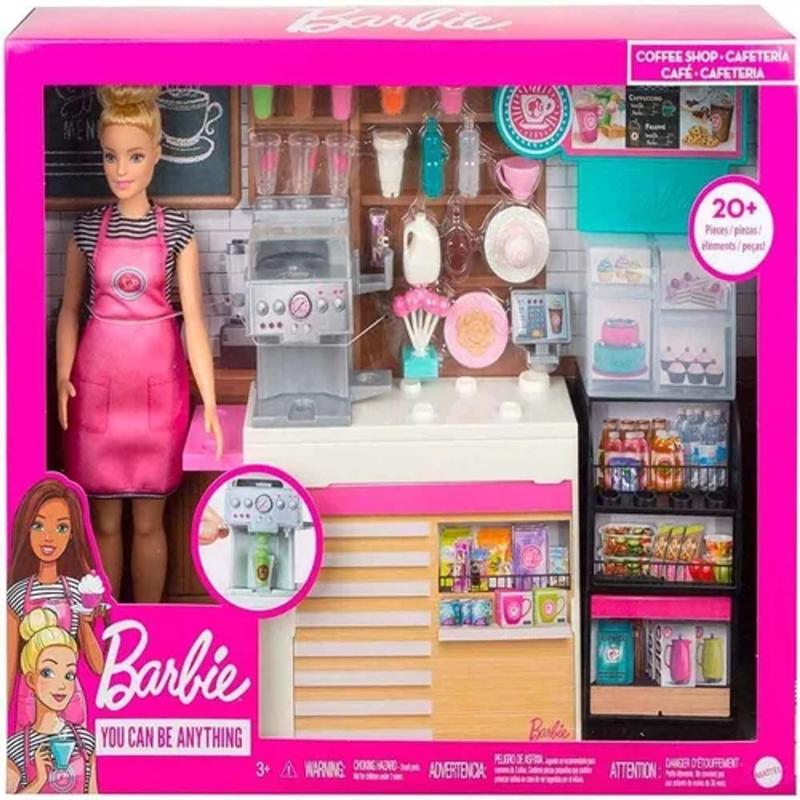 Barbie Cafeteria GMW03 - Mattel - Bonecas e Acessórios - Magazine Luiza