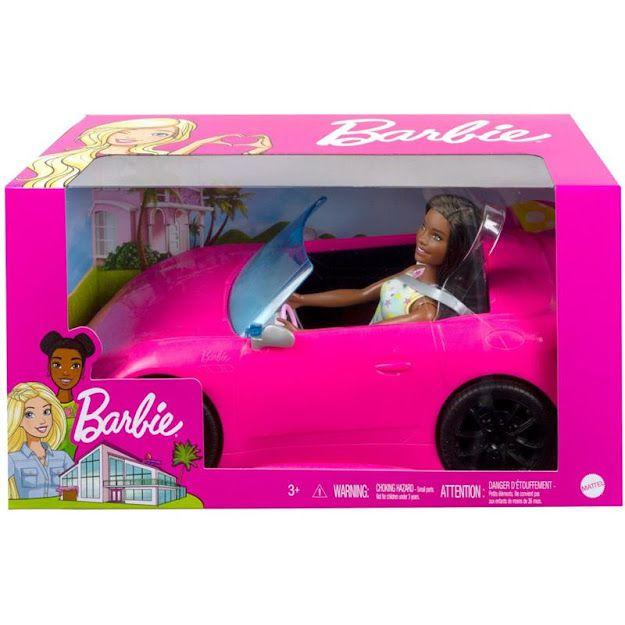 Barbie Estate Conversível Pink C/Boneca Morena HBY30 Mattel - Boneca ...