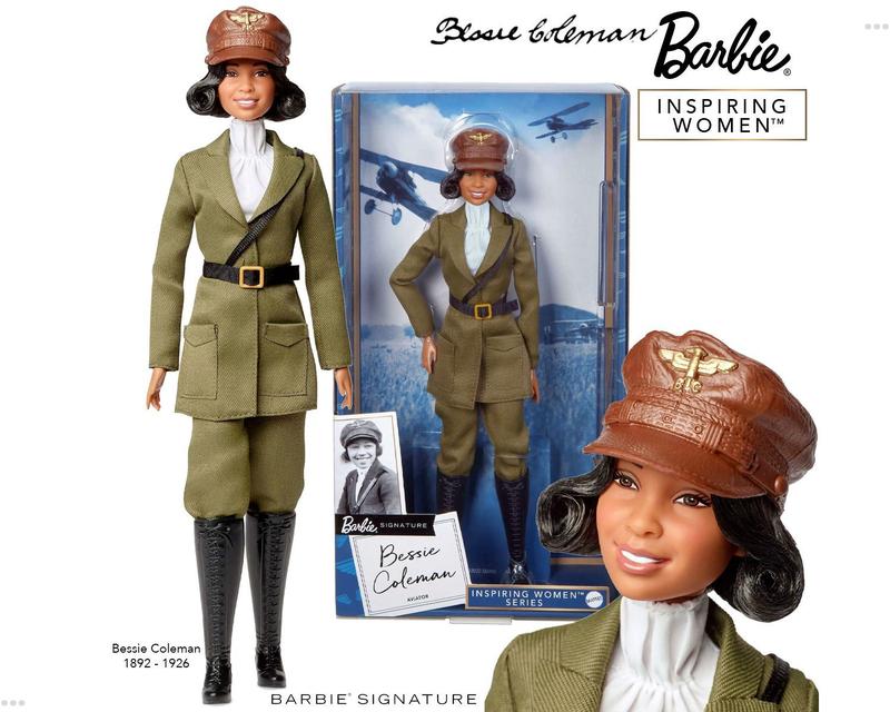 Barbie Linha Mulheres Inspiradoras Bessie Coleman - Original - MATTEL ...