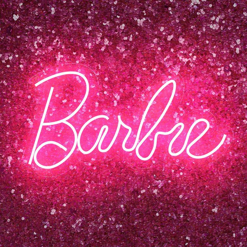 Barbie Neon Led Escrita Marca Painel Decoração Festa - OntheLight ...