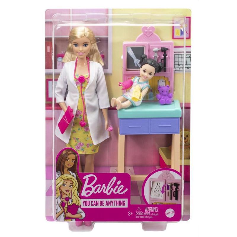 Barbie profissoes medica pediatra loira - MATTEL - Boneca Barbie ...
