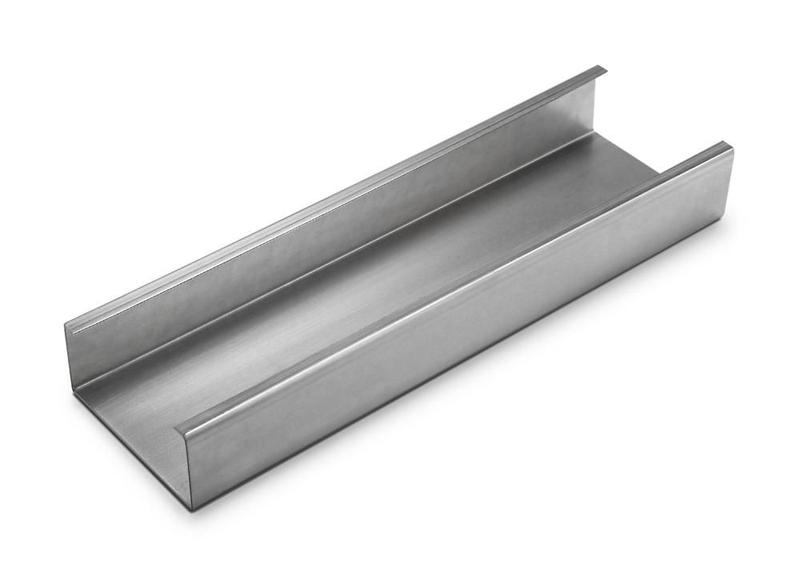 Barra de Aço Montante Steel Frame 90 Galvanizado 0,095x300cm Cinza ...