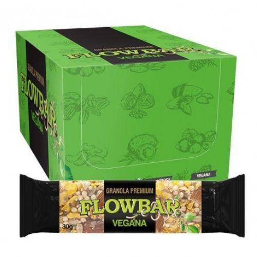 Barra De Cereal Flowbar Vegana Granola Premium 30g 12 Barras - Barra de ...