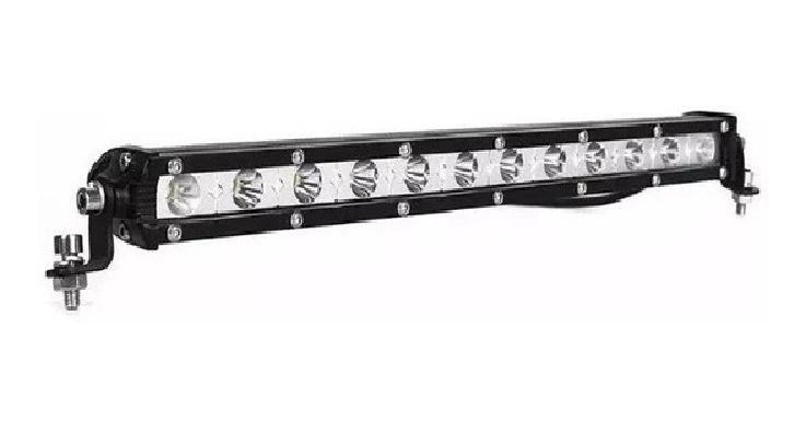 Barra de led off road slim 34cm 36w 12 leds - LUMI - Farol de Carro ...