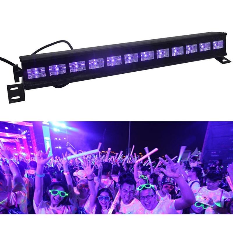 Barra de Luz Negra Ribalta 09 Leds Luz UV 36w Iluminação - Online ...