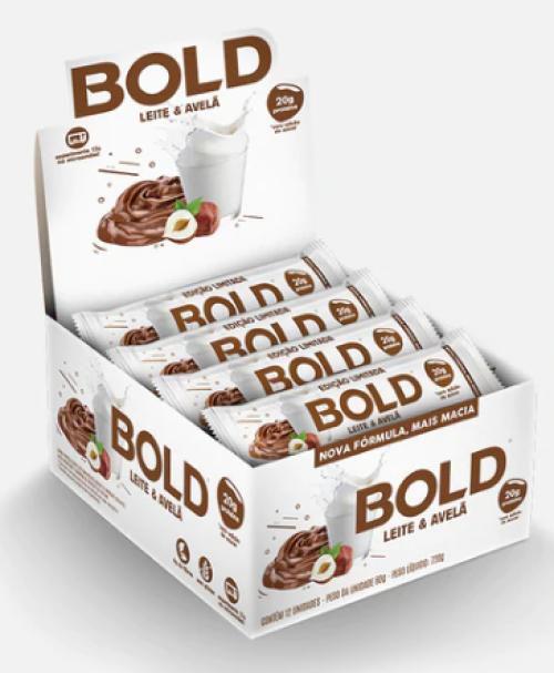 Barra De Proteína Bold Bar Barra - 12 Unidades - Barrinha Bold Snacks ...