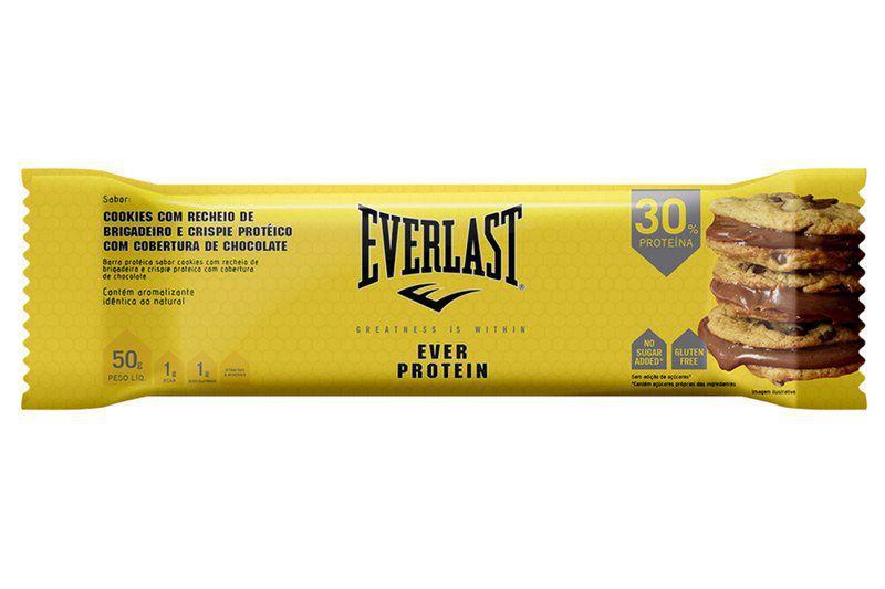 Barra de Proteína Everlast Sabor Cookies com Brigadeiro - 01 unidade ...