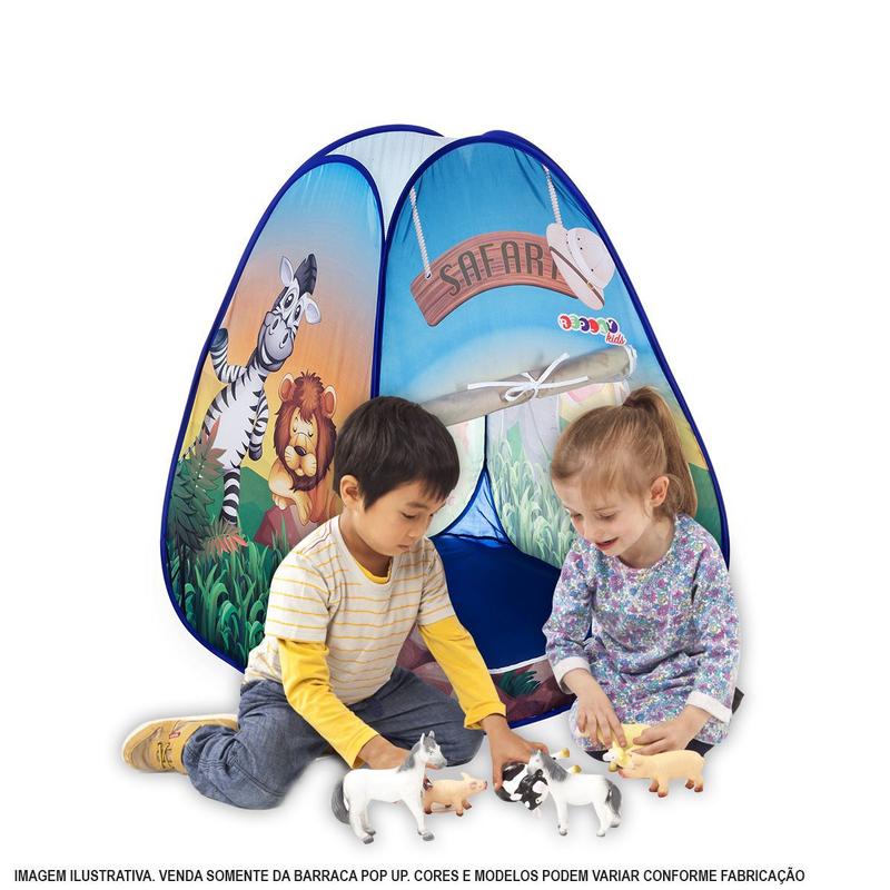 Barraca Infantil Pop up Safari - Replay Kids - Barraca / Toca / Cabana ...