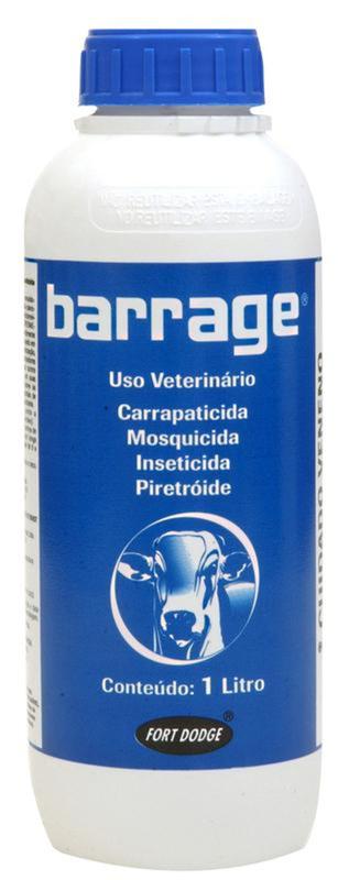 Barrage 1 Litro Carrapaticida - Fort dodge - Antipulga e Carrapaticida ...