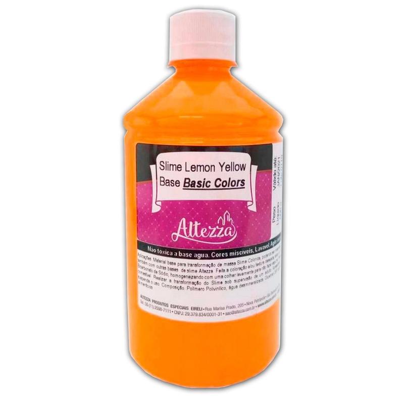Base Basic Colors Slime Altezza Laranja 500g - Slime / Amoeba ...