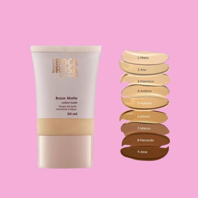 Base Boca Rosa Beauty By Payot 30ml Make Longa Duração Mate - Base ...