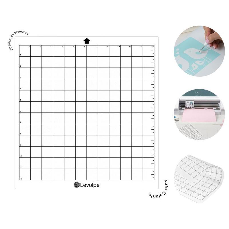 Base de Corter 50 Micra Silhouette Cameo Para Plotter 30cm - Levolpe ...
