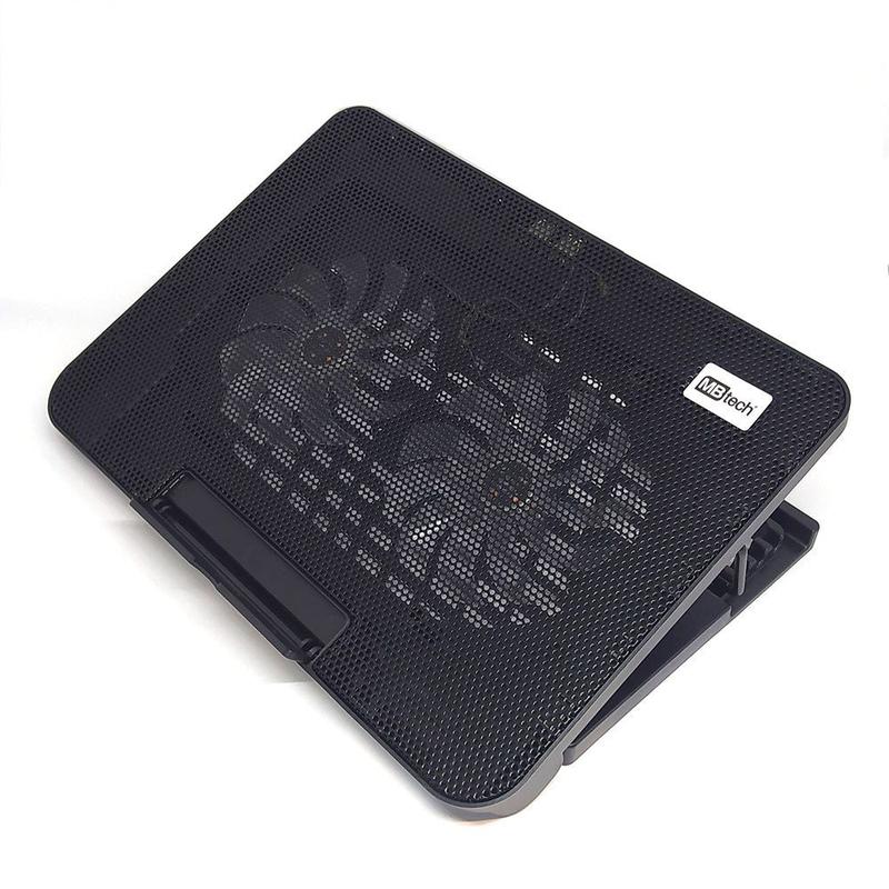 Base De Notebook Com 2 Coolers Com Ajuste De Angulação 5 Níveis ...