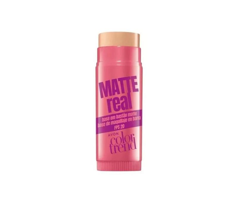 Base em bastão - Matte Real - Color trend- Avon - Base Facial ...