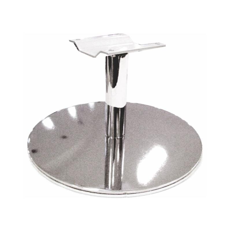 Base Giratória Para Poltrona de Ferro Redonda Cromada 25cm - iron ...