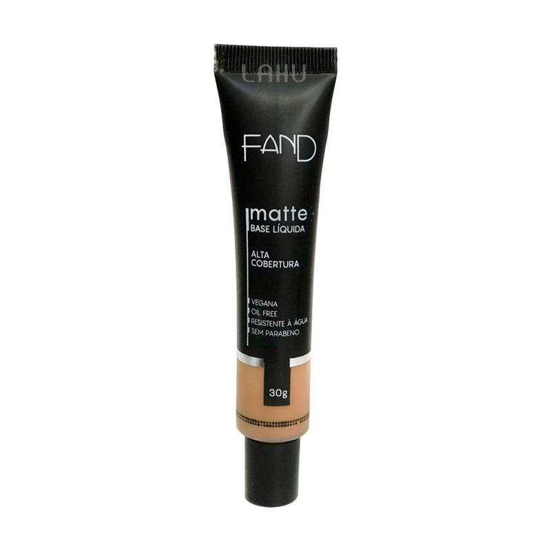 Base Líquida Matte Fand 30G COR 04 Alta Cobertura - Fand Makeup ...